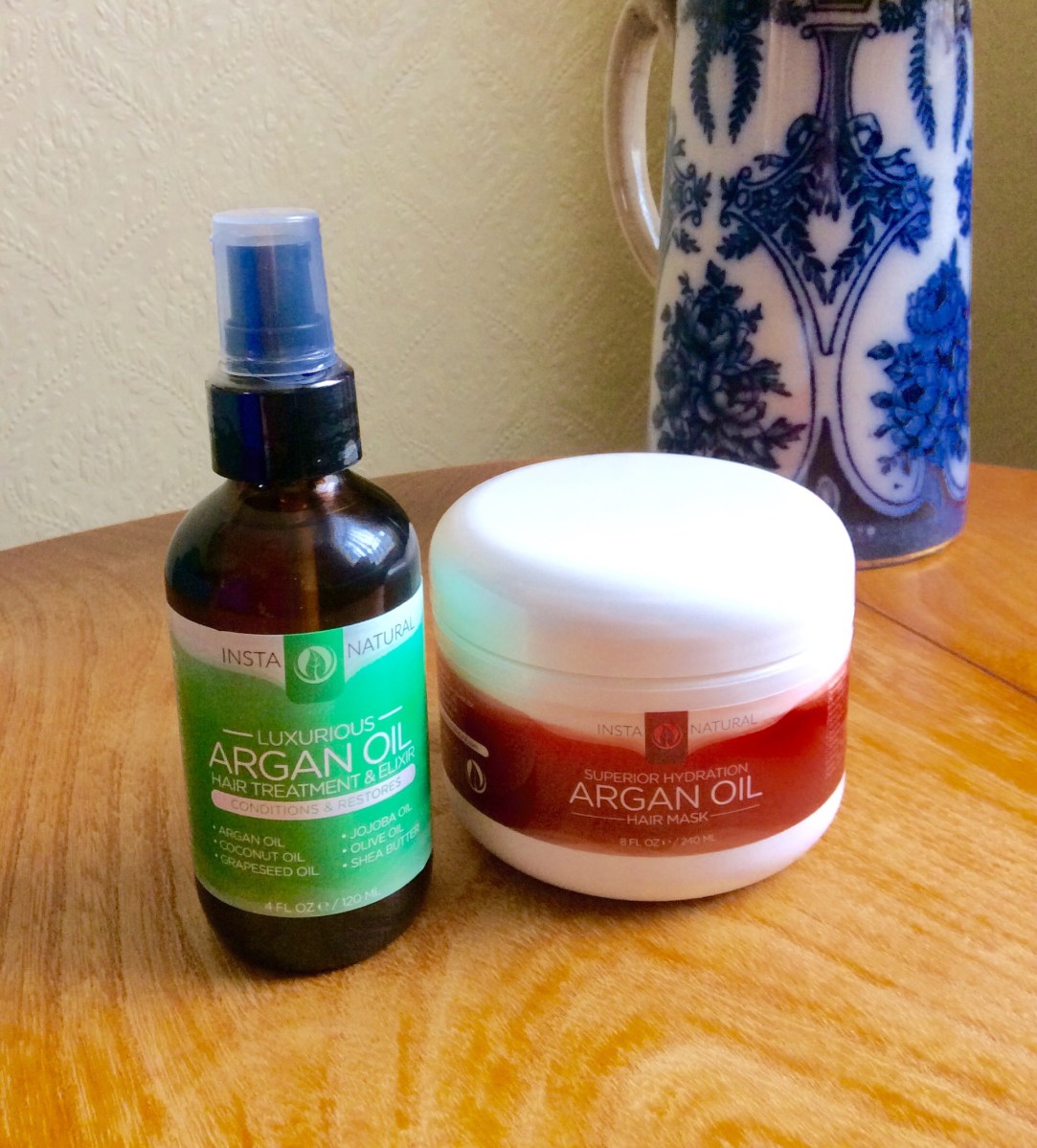 Insta Natural Argon Oil Hair Products Review – Vamp It Up