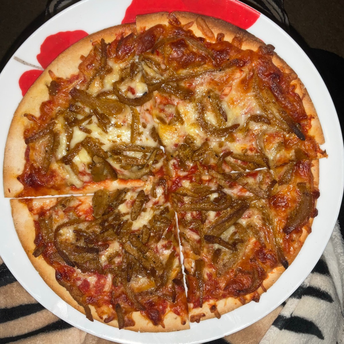 Kebab Pizza (veggie and gluten free) – Vamp It Up